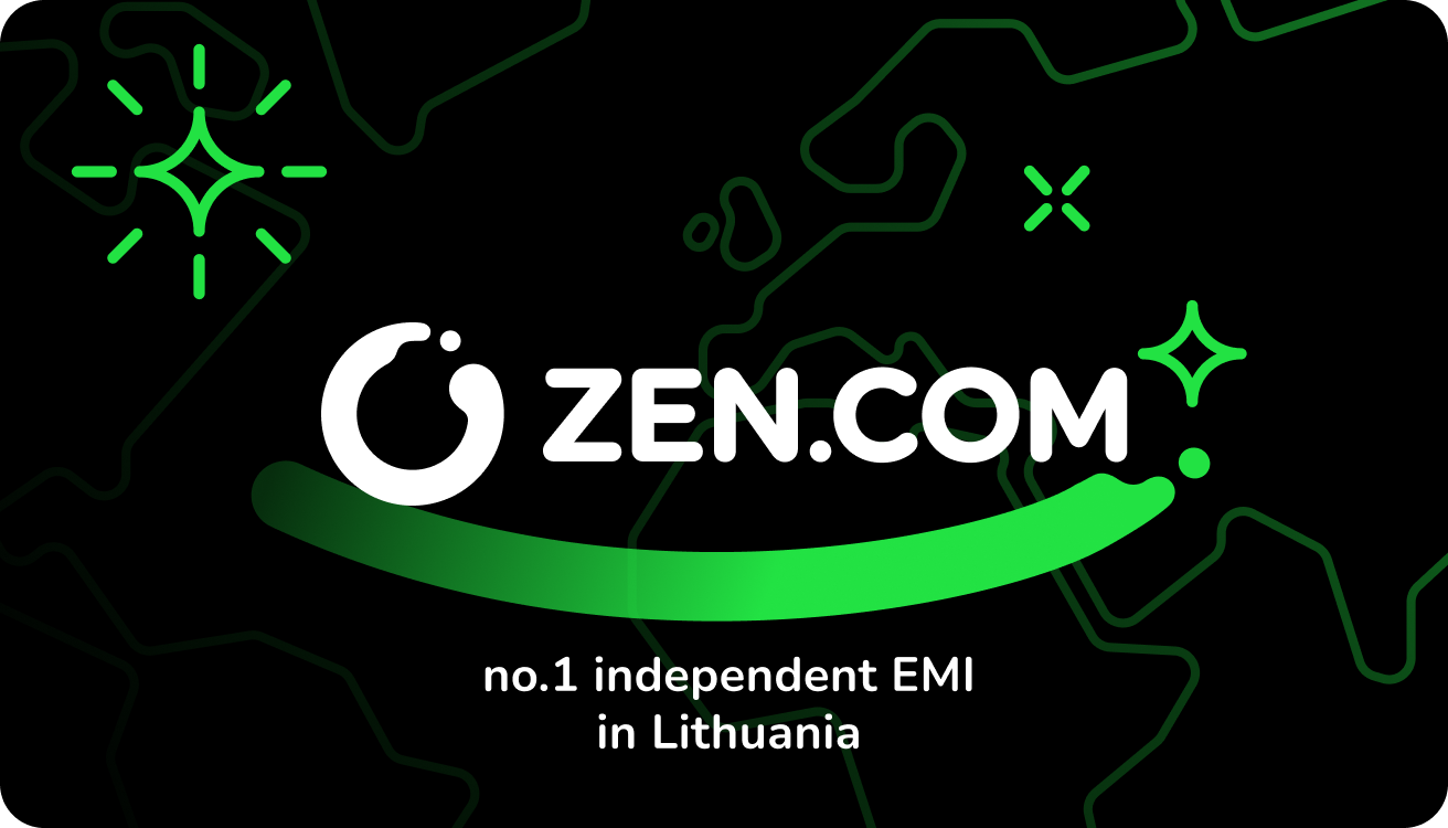 ZEN.COM ranks No.1 independent EMI in Lithuania by revenue - ZEN.COM